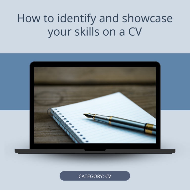 How to identify and showcase your skills on a CV - Caversham CV Writing